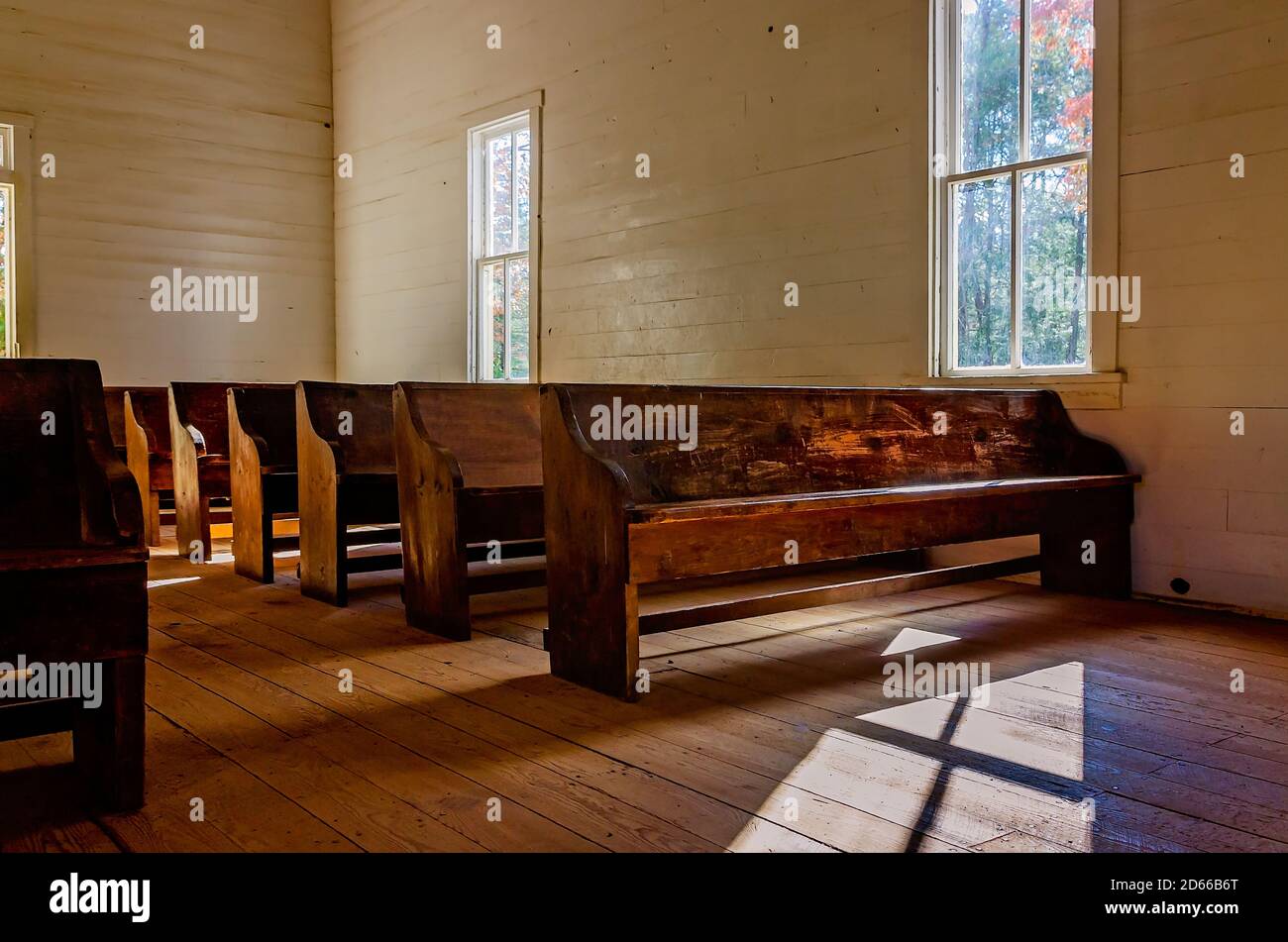 Interior methodist church hi-res stock photography and images - Alamy