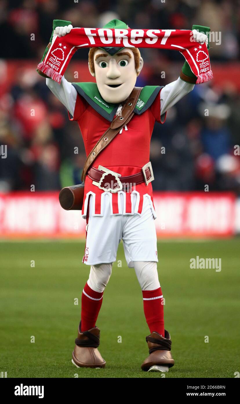 Nottingham forest mascot hi-res stock photography and images - Alamy