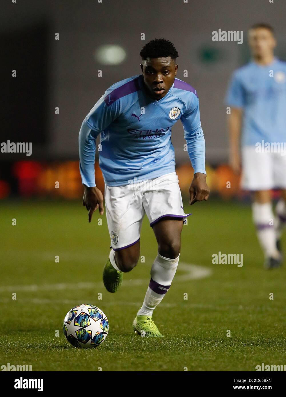 Manchester City's Fisayo Dele-Bashiru Stock Photo - Alamy