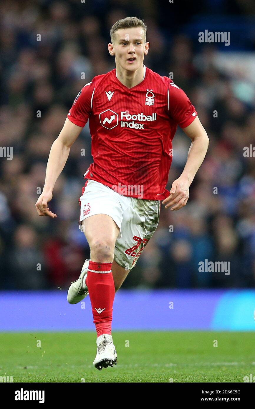 Nottingham Forest's Ryan Yates Stock Photo - Alamy