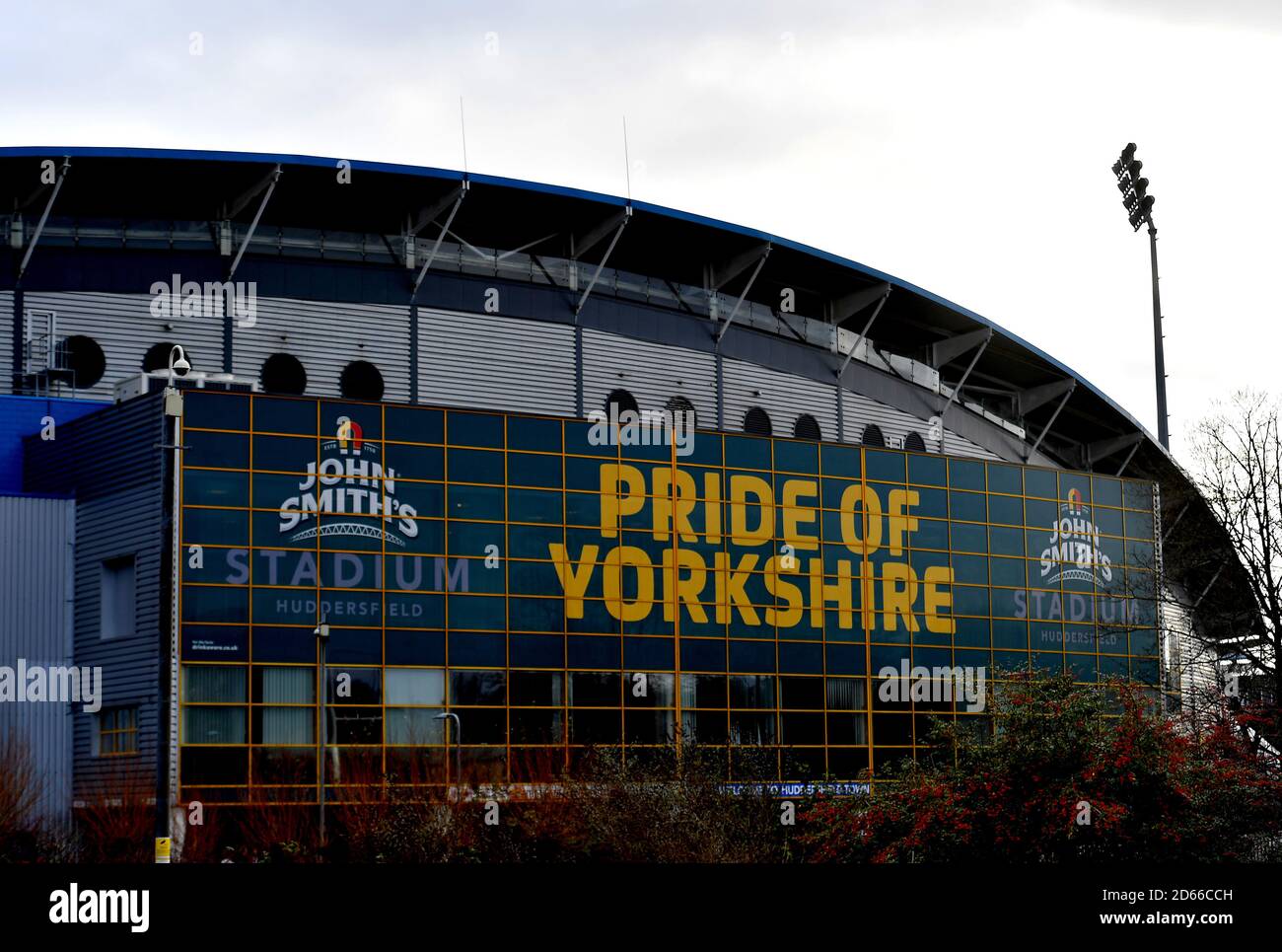 A general view of the stadium from outside Stock Photo - Alamy