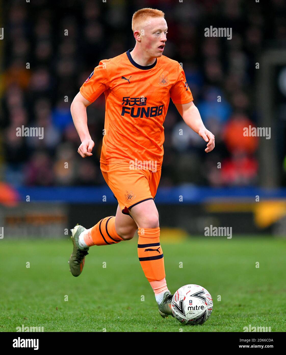 Newcastle United's Matthew Longstaff in action Stock Photo - Alamy