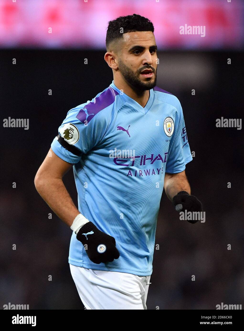 Manchester City's Riyad Mahrez Stock Photo - Alamy