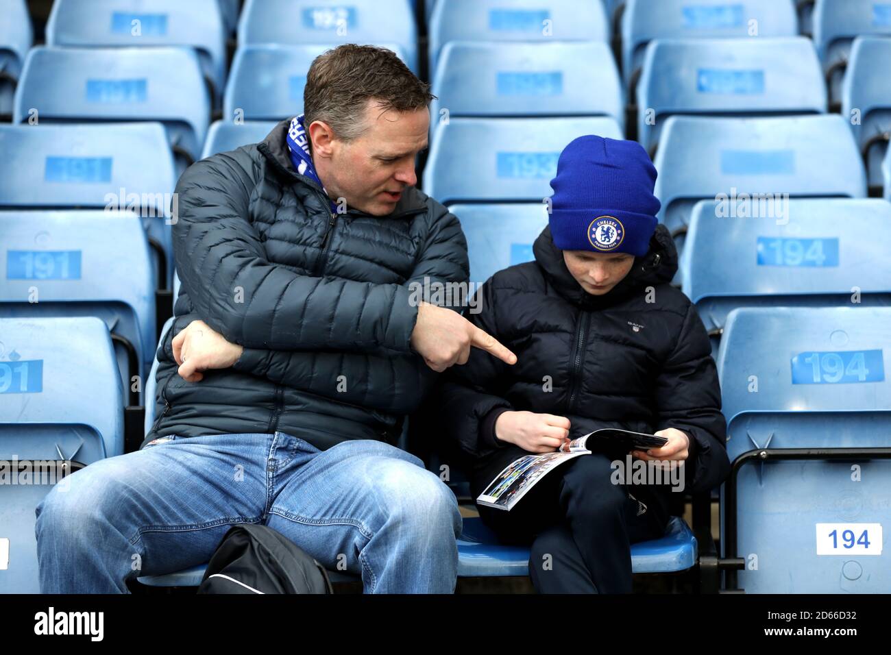 Chelsea football fans stands hi-res stock photography and images - Alamy