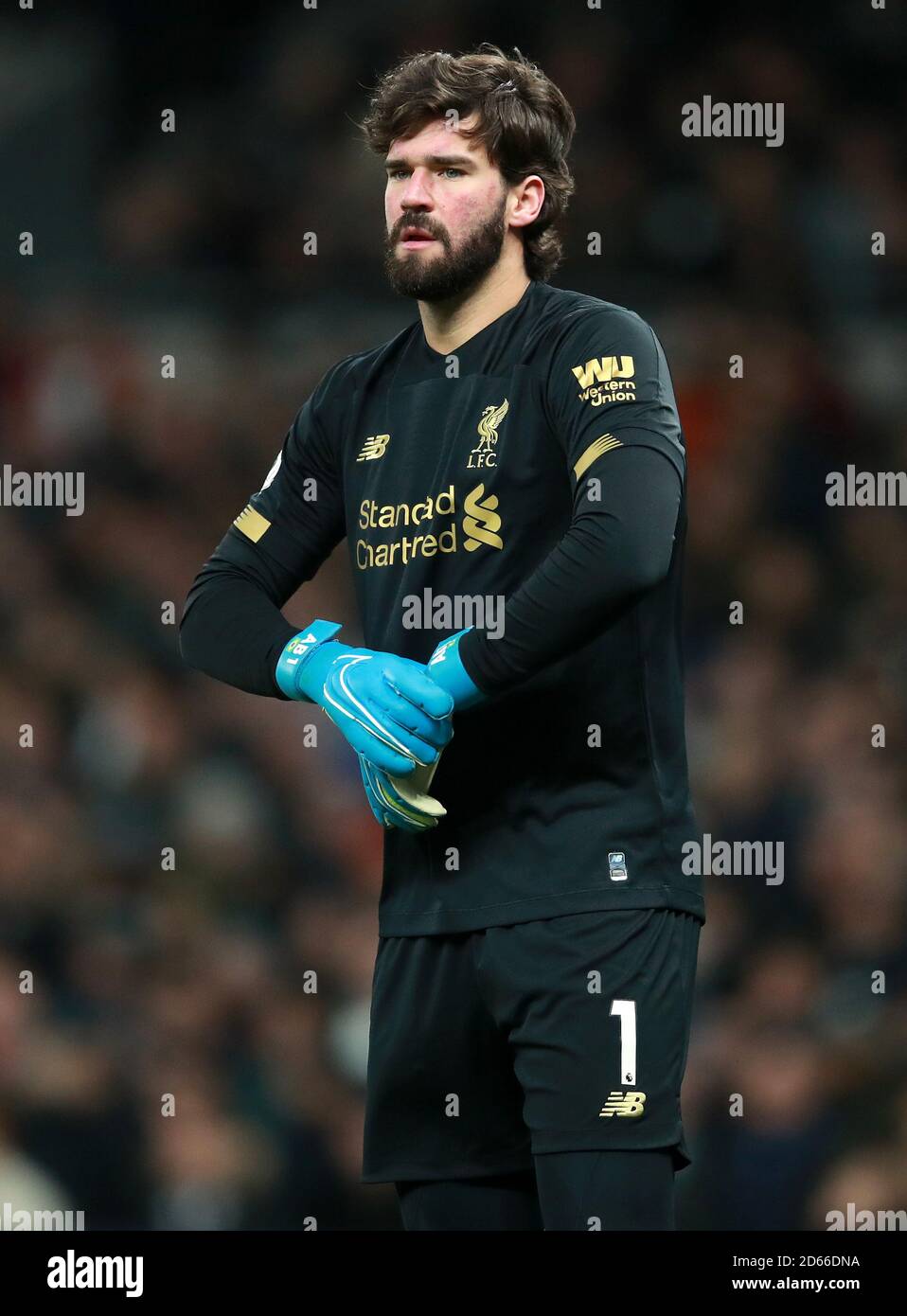 Liverpool goalkeeper Alisson Stock Photo - Alamy