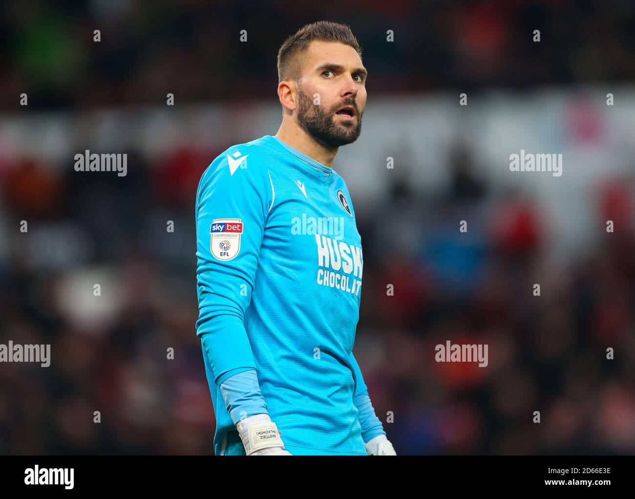 Millwall goalkeeper Bartosz Bialkowski Stock Photo - Alamy