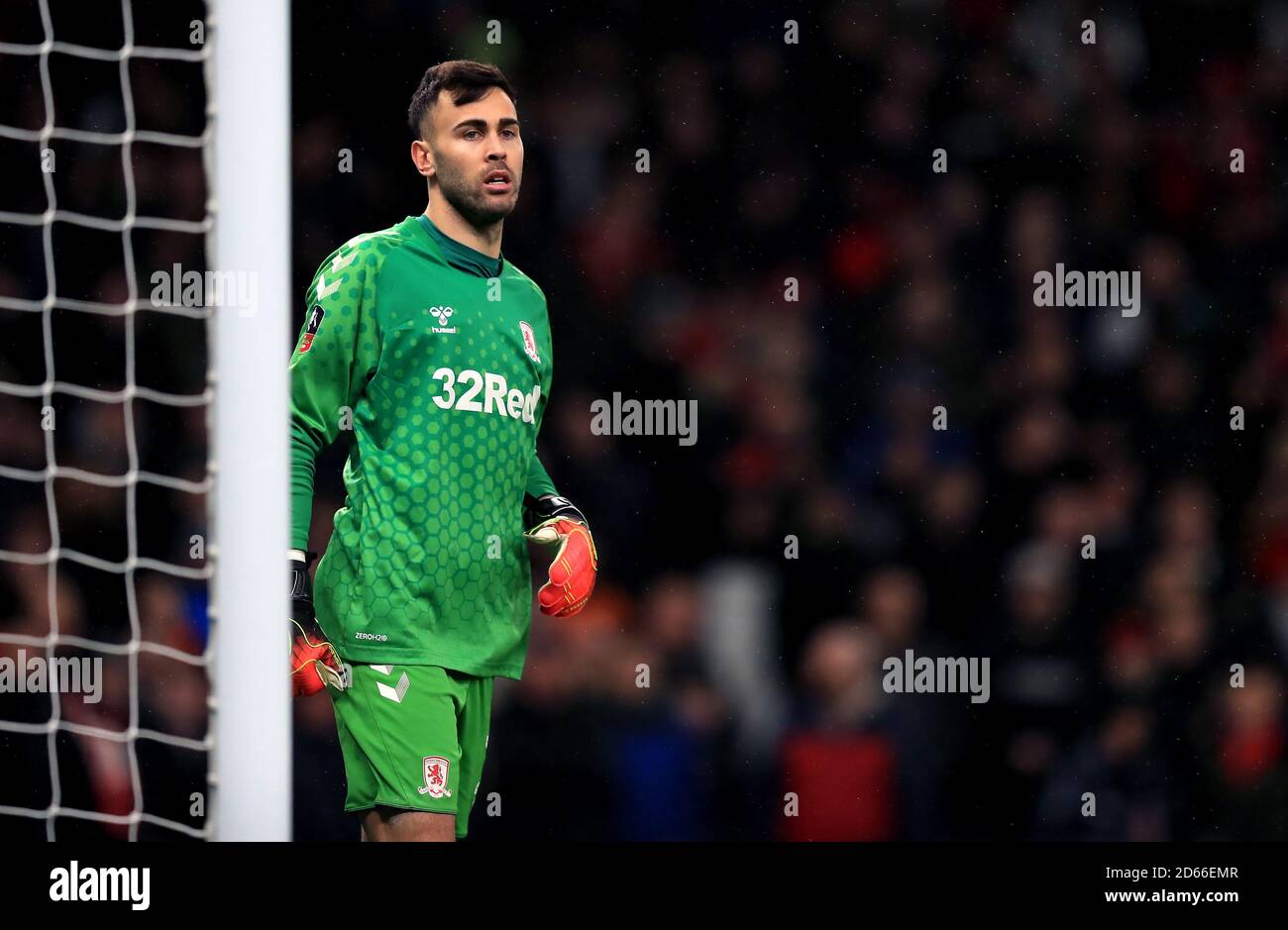 Middlesbrough goalkeeper Tomas Mejias Stock Photo - Alamy