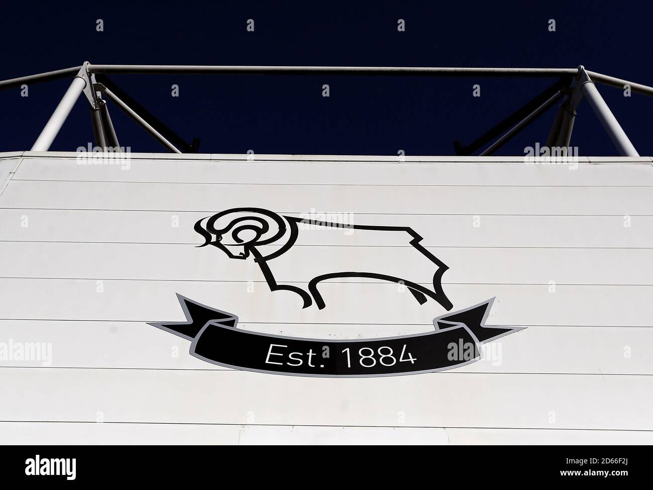 Derby county logo hi-res stock photography and images - Alamy