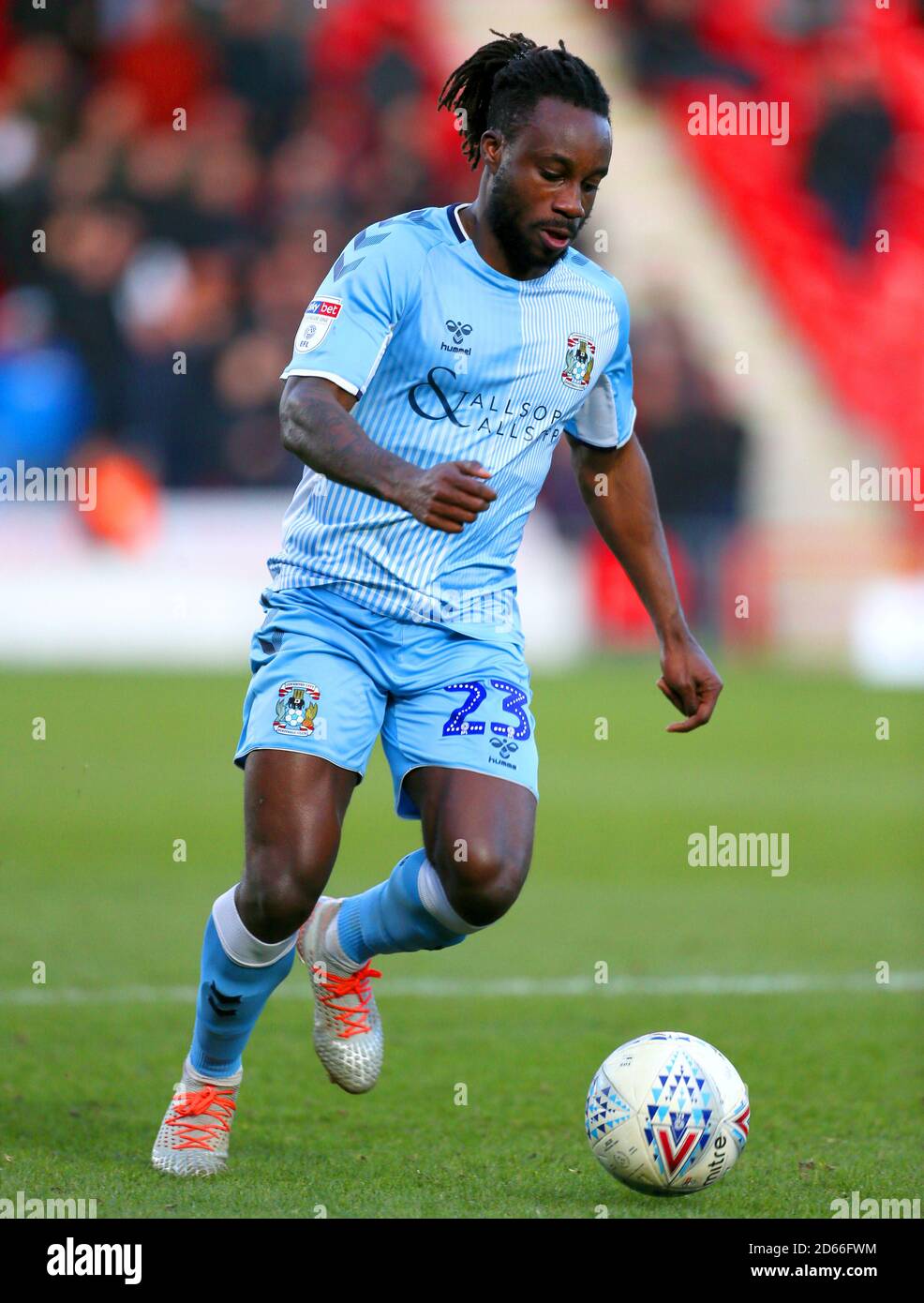 Coventry City's Fankaty Dabo in action Stock Photo - Alamy