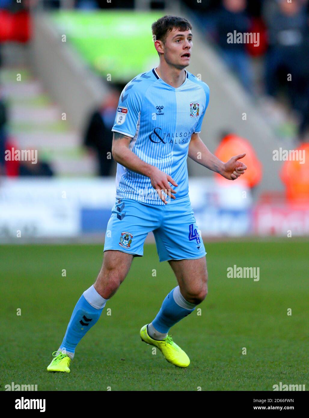 Coventry City's Michael Rose in action Stock Photo - Alamy