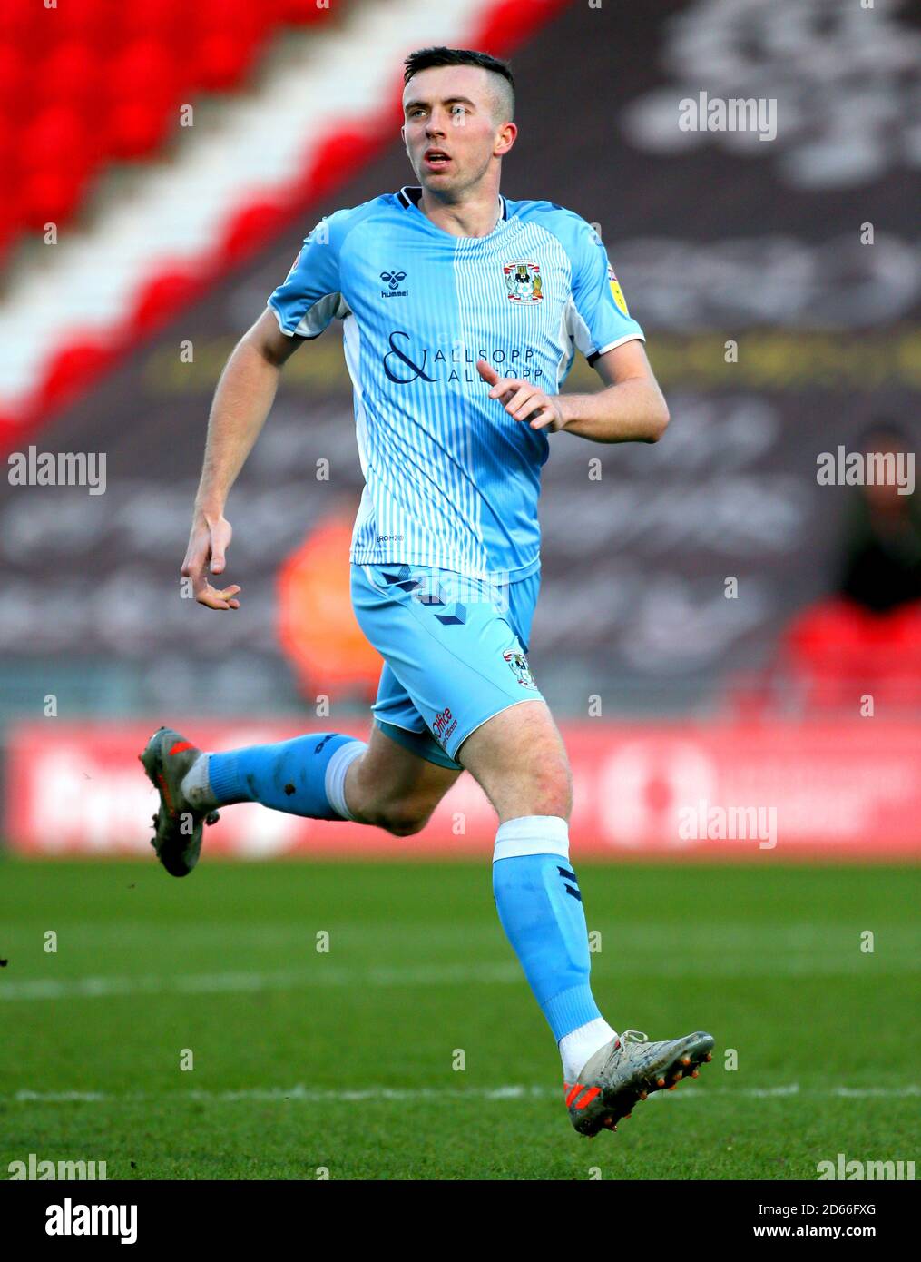 Coventry City's Jordan Shipley in action Stock Photo - Alamy