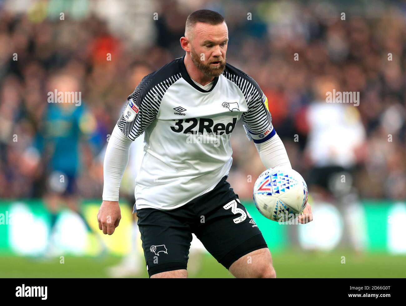 Derby County's Wayne Rooney Stock Photo - Alamy