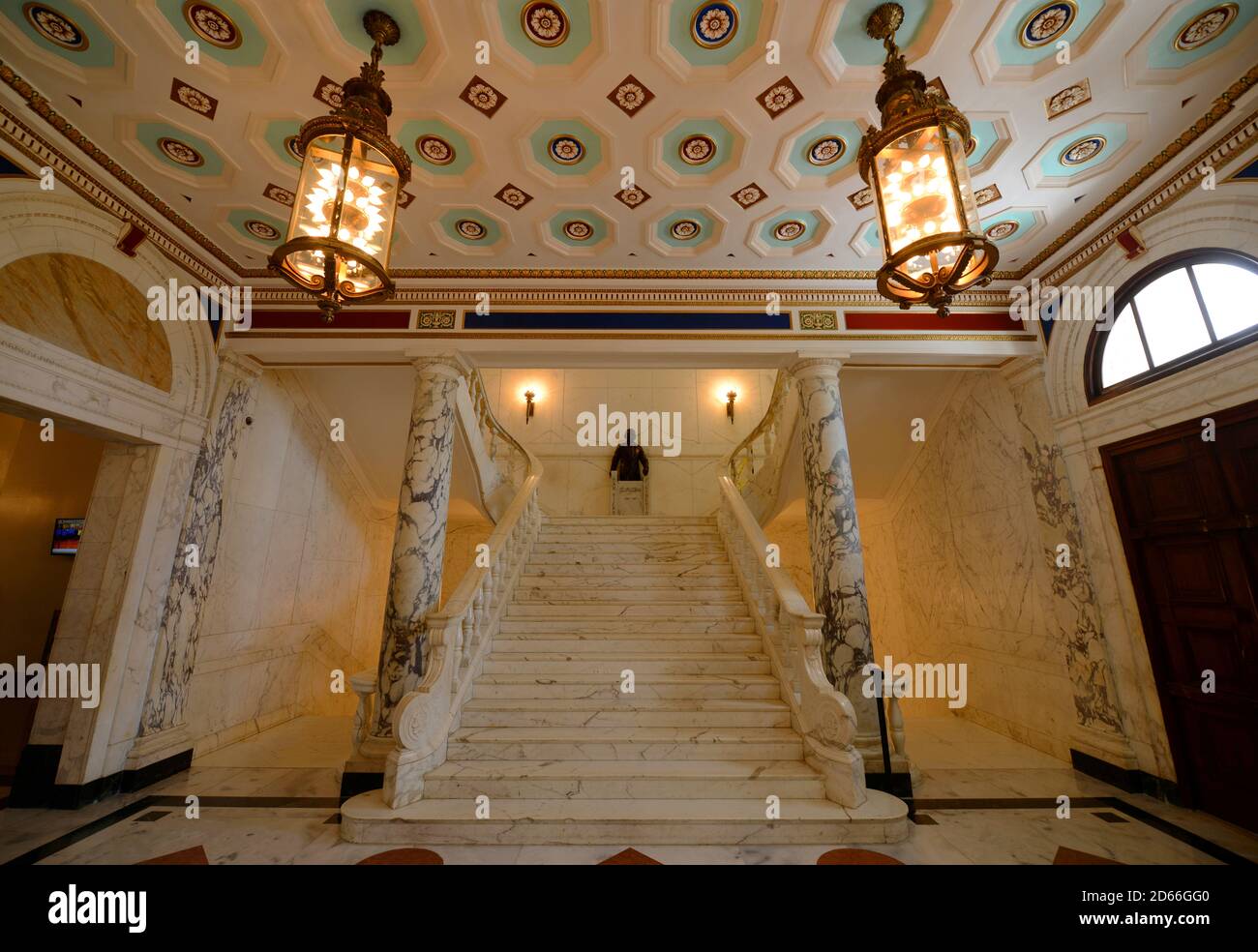 Interior of Puerto Rico Capitol (Capitolio de Puerto Rico). This ...