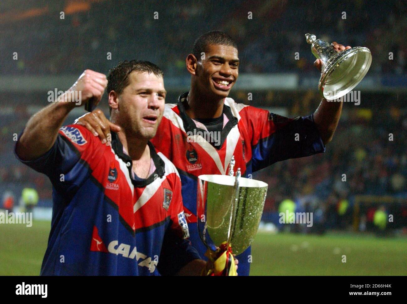 Sport rugby league trophy hi-res stock photography and images - Alamy