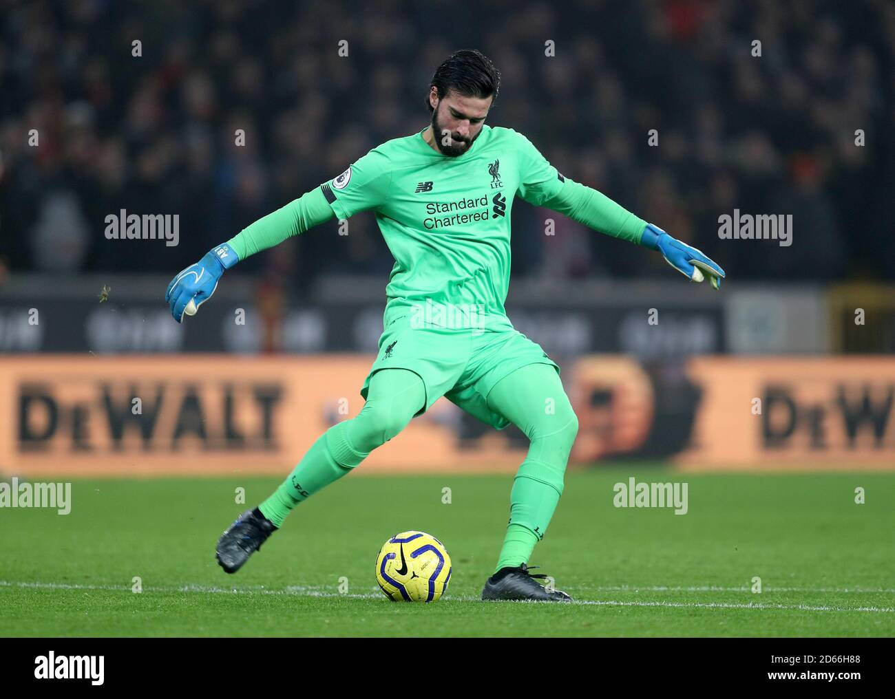 Liverpools goalkeeper alisson hi-res stock photography and images - Alamy
