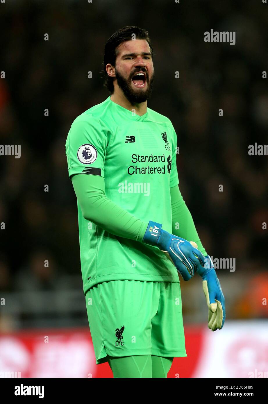 Liverpool's goalkeeper Alisson Stock Photo - Alamy