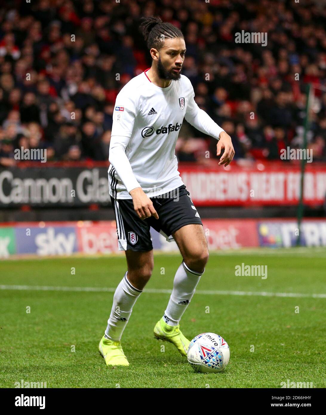 Fulham's Michael Hector in action Stock Photo - Alamy