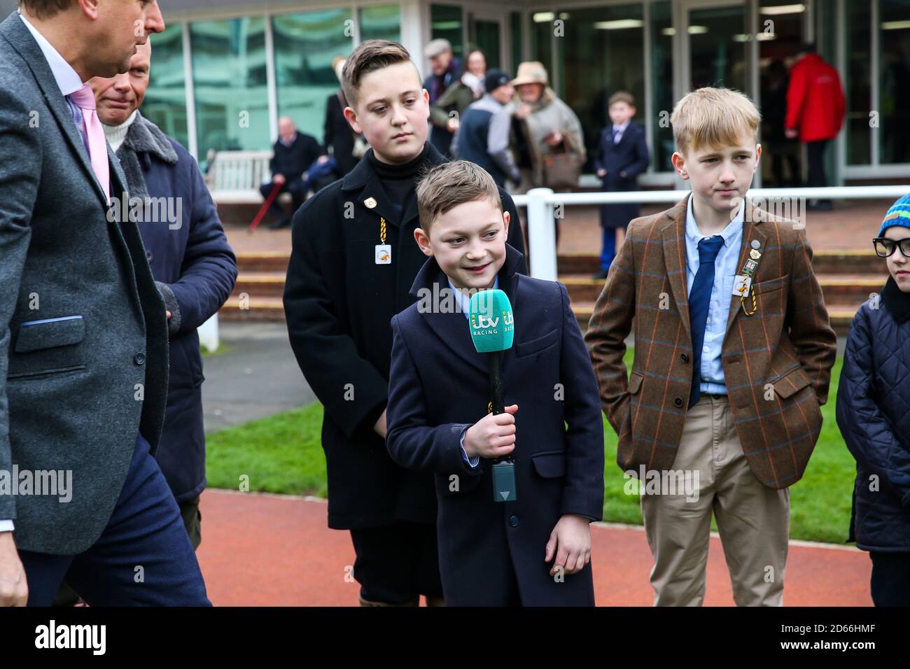 General Images of the Mini me filming for ITV with ITV's Ed Chamberlin ...