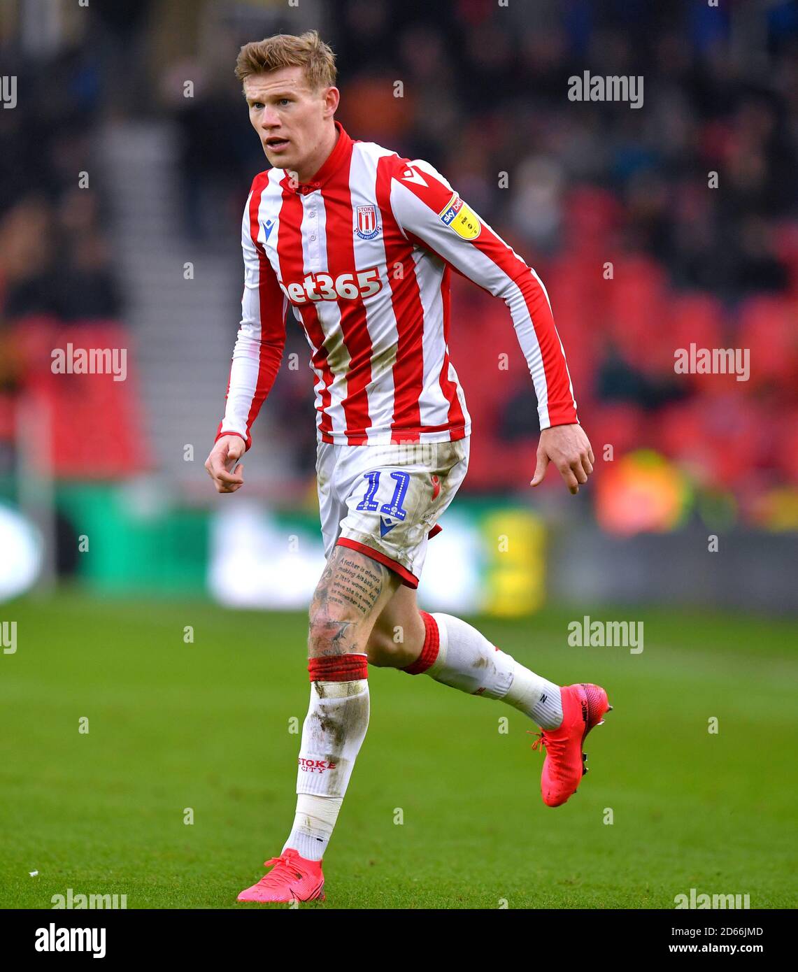 Stoke City's James McClean in action Stock Photo - Alamy