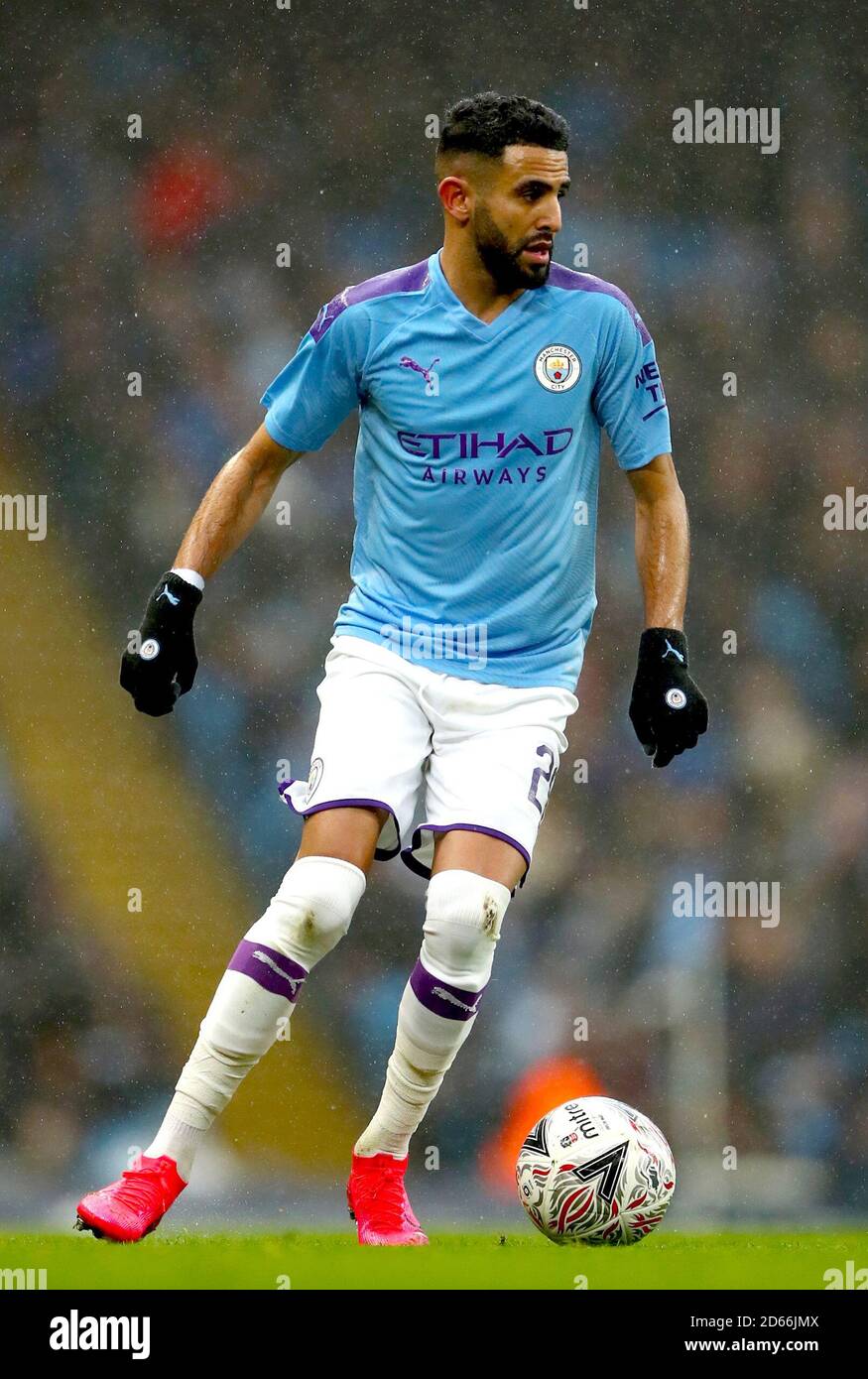 Manchester City's Riyad Mahrez Stock Photo - Alamy