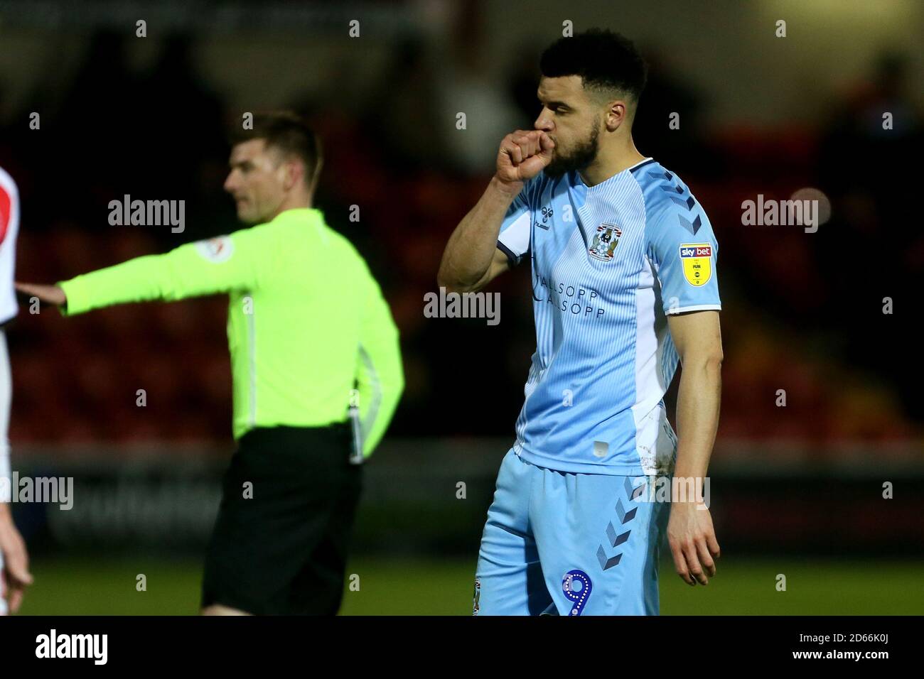 Coventry City's Maxime Biamou Stock Photo - Alamy