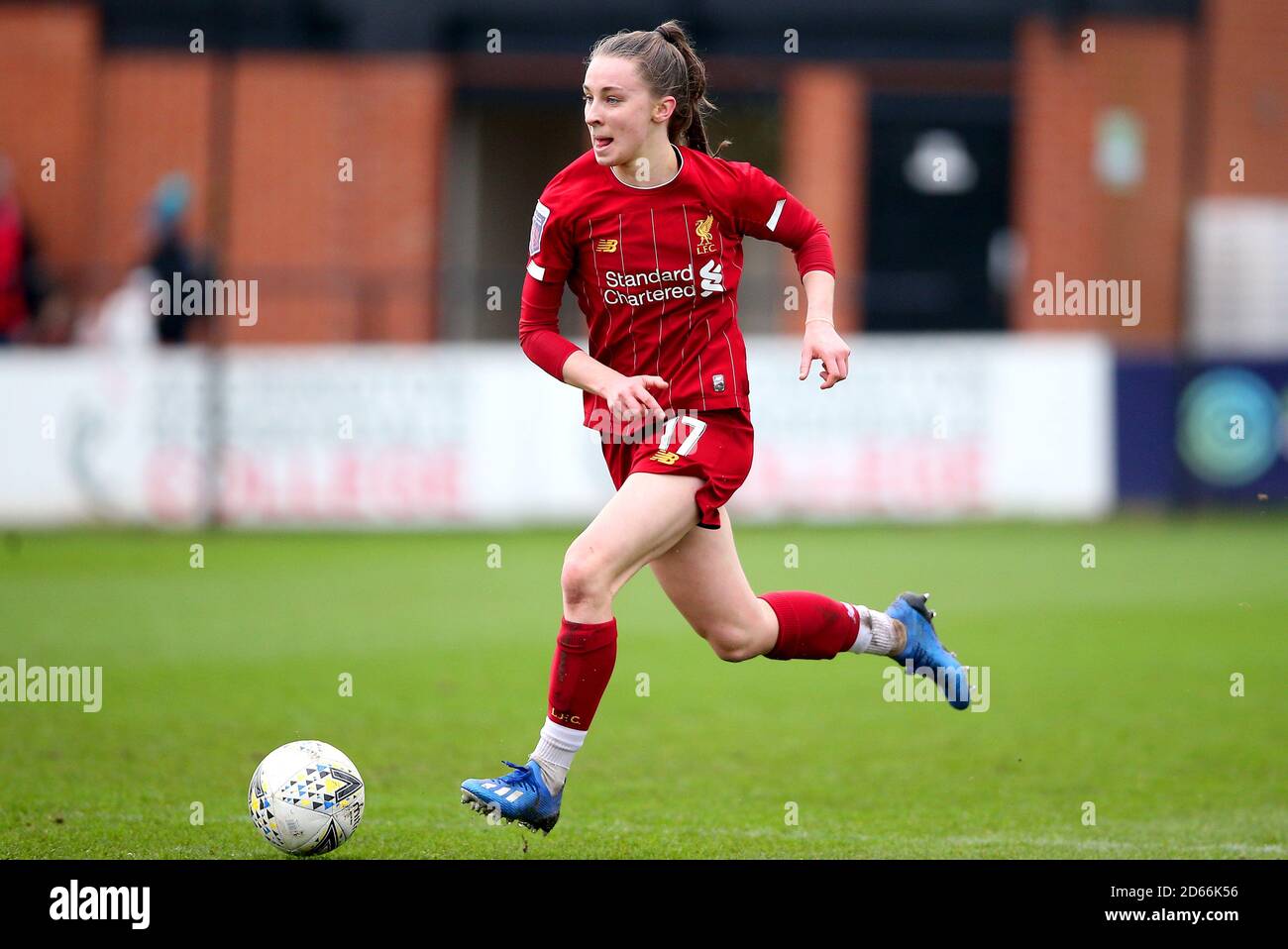 Liverpool's Niamh Charles in action Stock Photo - Alamy