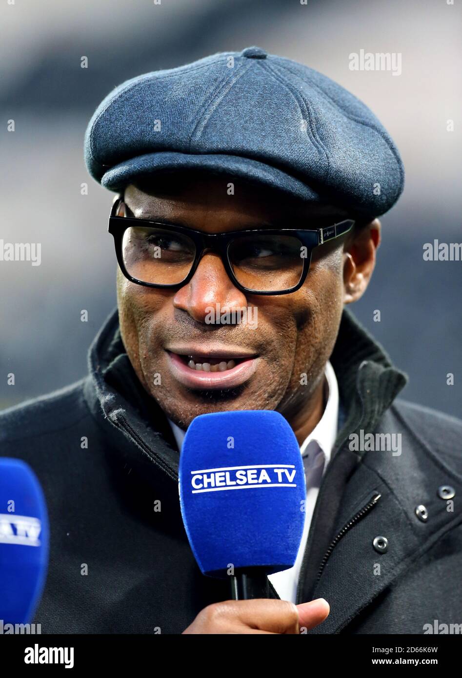 Chelsea TV commentator Frank Sinclair Stock Photo - Alamy