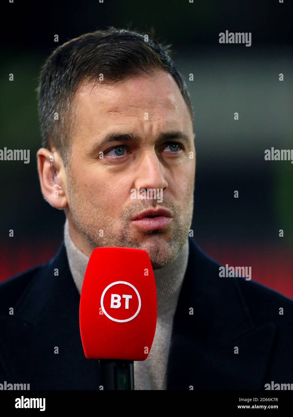 BT Sport commentator Joe Cole Stock Photo - Alamy