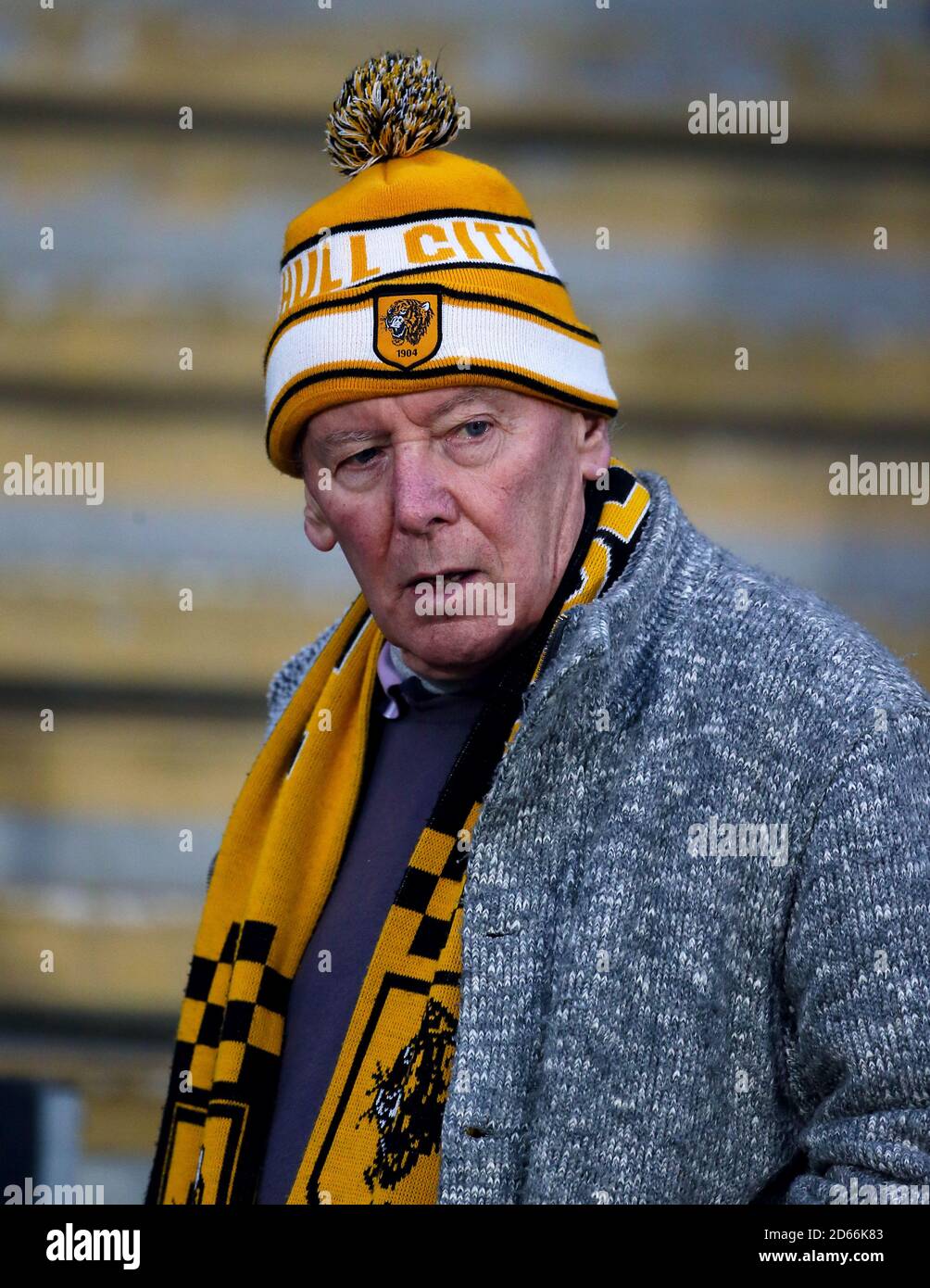 A Hull City fan Stock Photo - Alamy