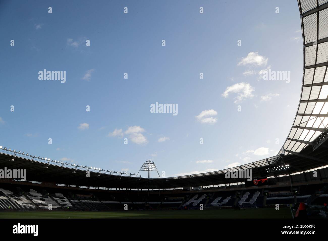 A general view of Hull City's KCom stadium Stock Photo - Alamy