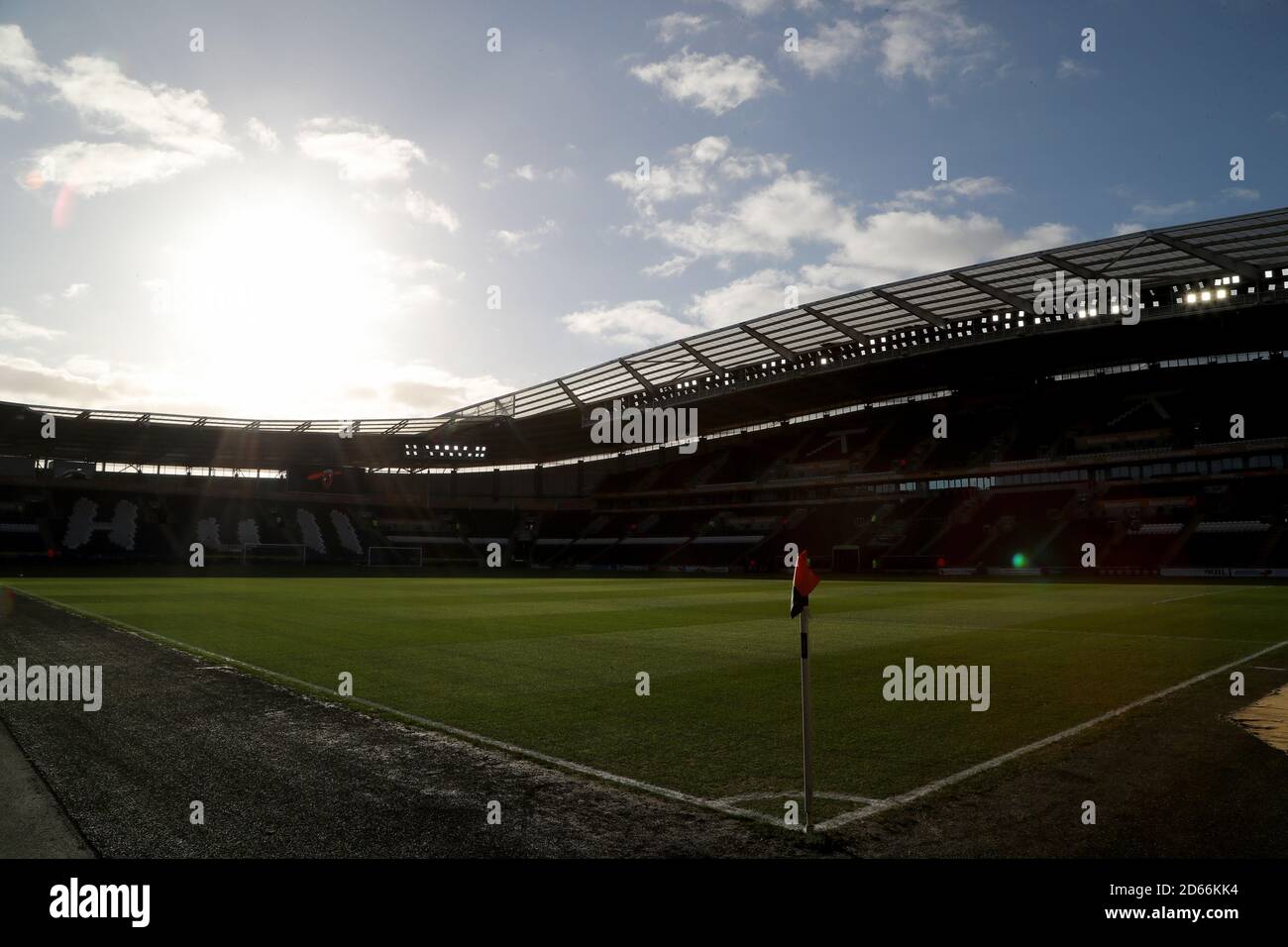 A general view of Hull City's KCom stadium Stock Photo - Alamy