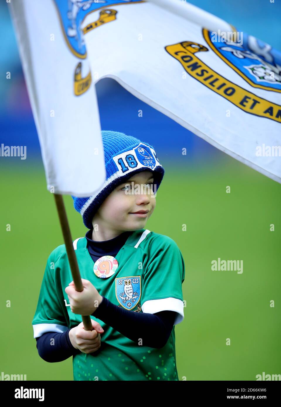 A general view of a fan inside Hillsborough Stock Photo - Alamy