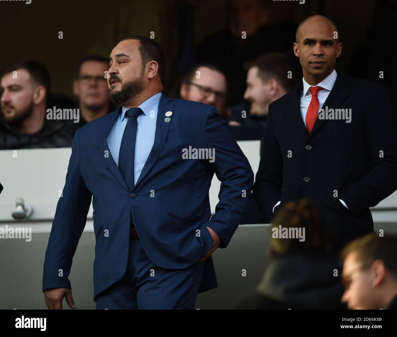 Charlton Athletic owner, His Excellency Tahnoon Nimer with chairman ...