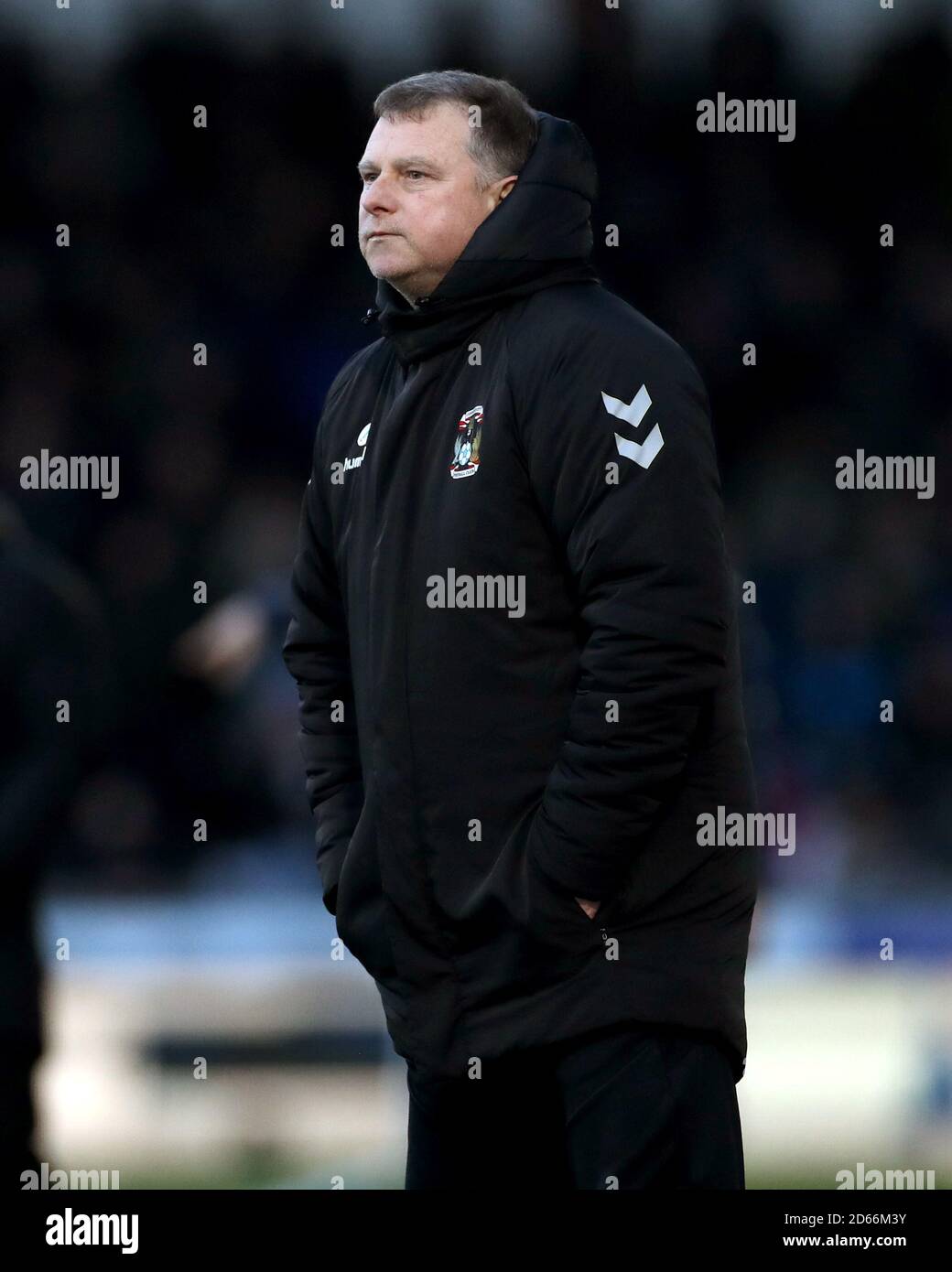 Coventry City manager Mark Robbins during the match Stock Photo - Alamy