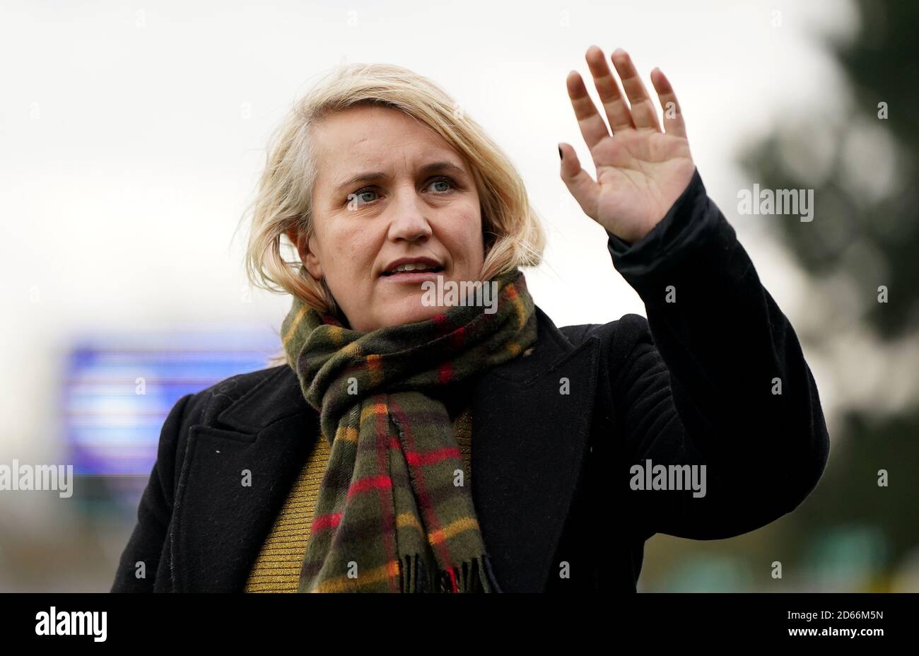 Chelsea manager Emma Hayes Stock Photo - Alamy