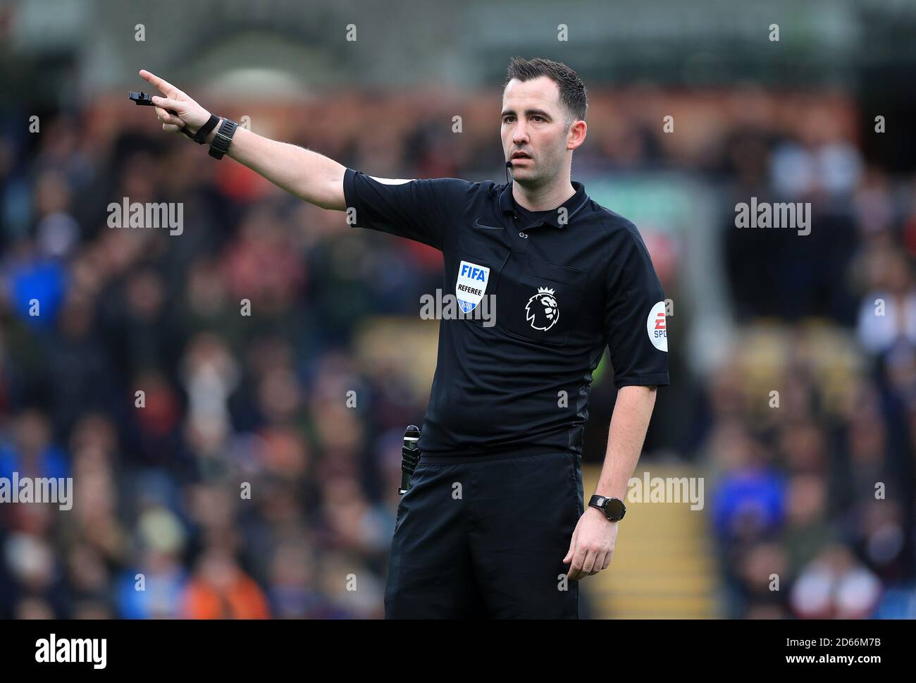 Match referee Chris Kavanagh during the Premier League match at Turf ...