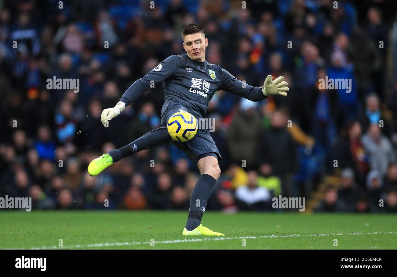 Burnley goalkeeper nick pope during hi-res stock photography and images ...