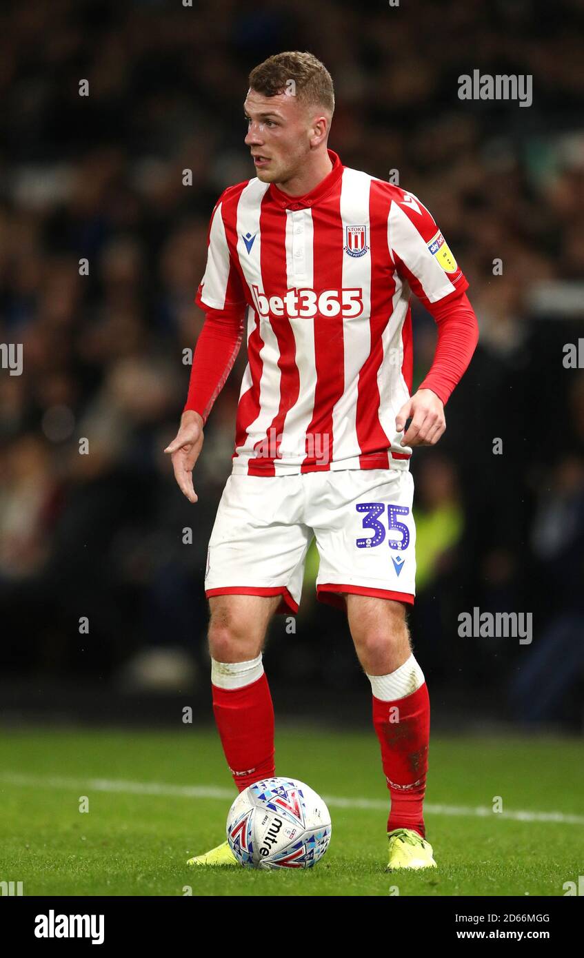 Stoke City's Josh Tymon Stock Photo - Alamy