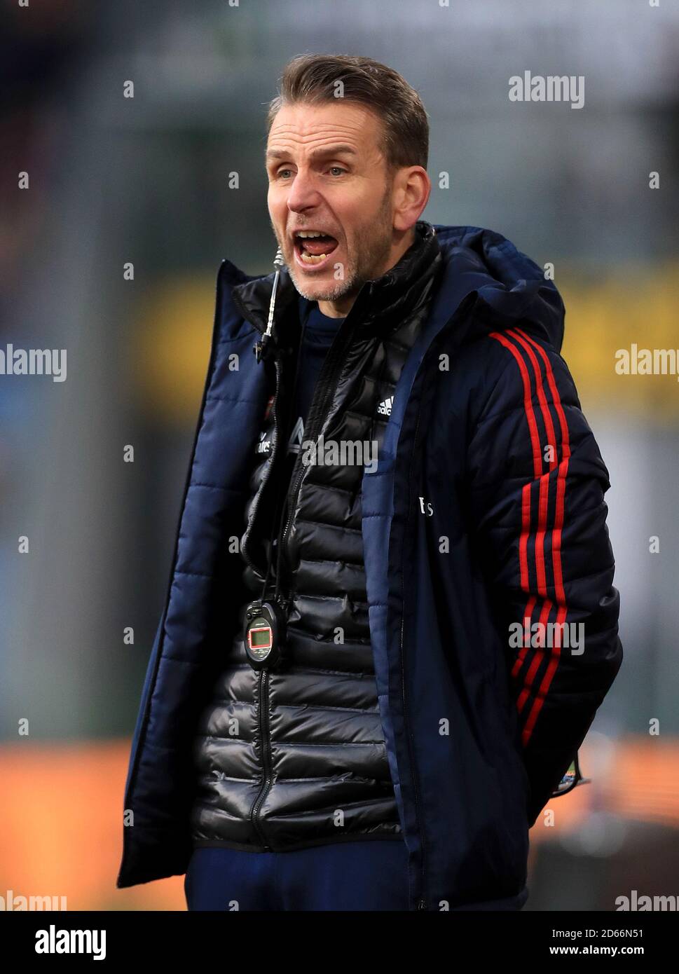 Arsenal assistant manager Albert Stuivenberg Stock Photo - Alamy