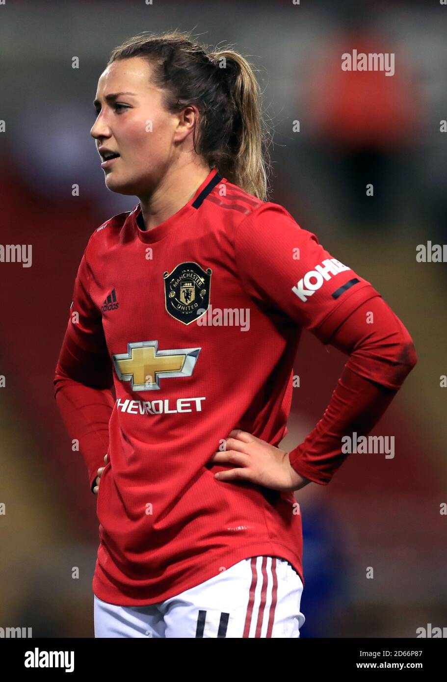 Manchester United's Amy Turner Stock Photo - Alamy