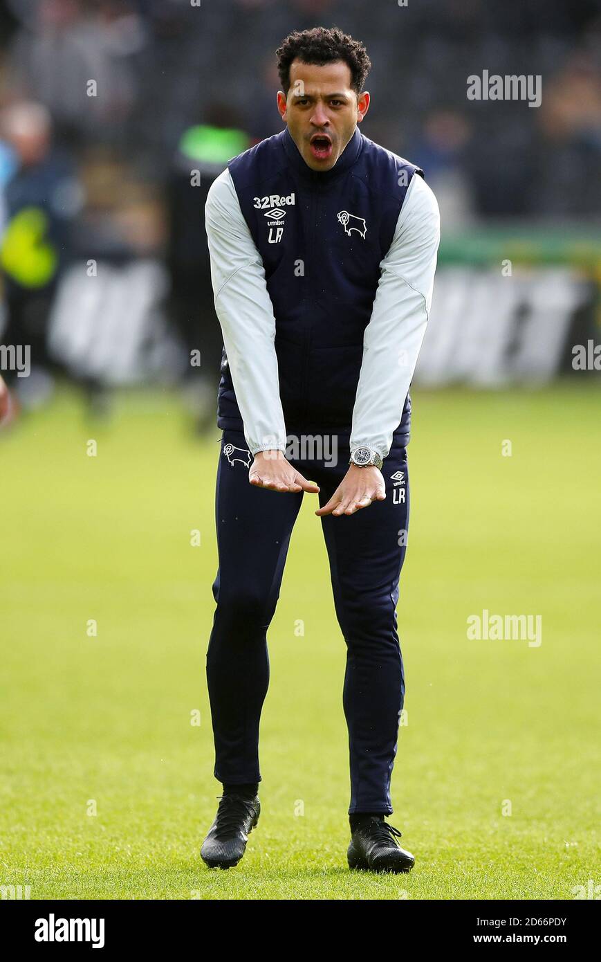 Derby County Specialist First Team Coach Liam Rosenior Stock Photo - Alamy