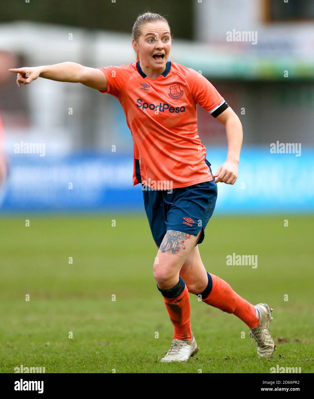 Everton's Lucy Graham in action Stock Photo - Alamy