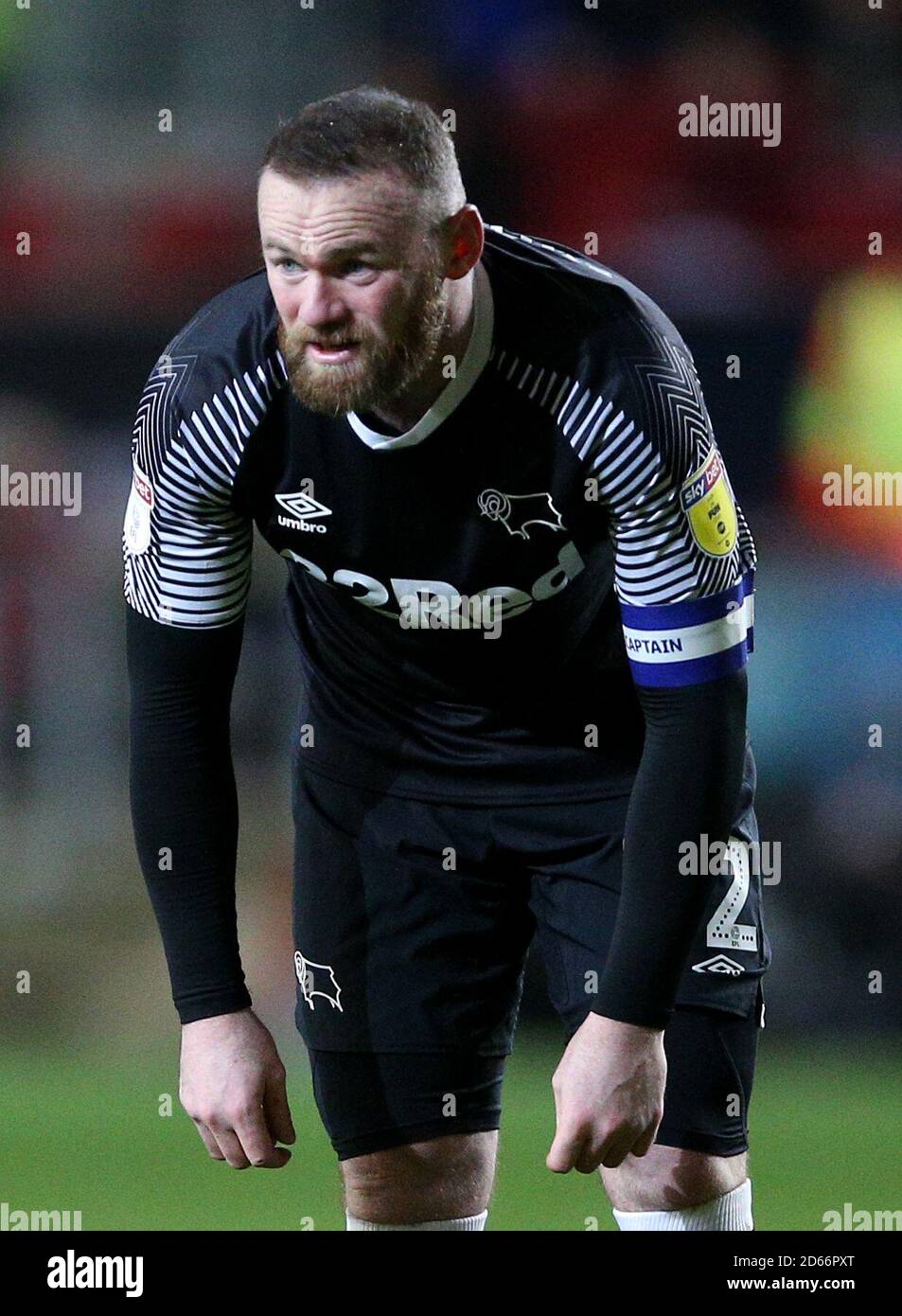 Derby County's Wayne Rooney Stock Photo - Alamy