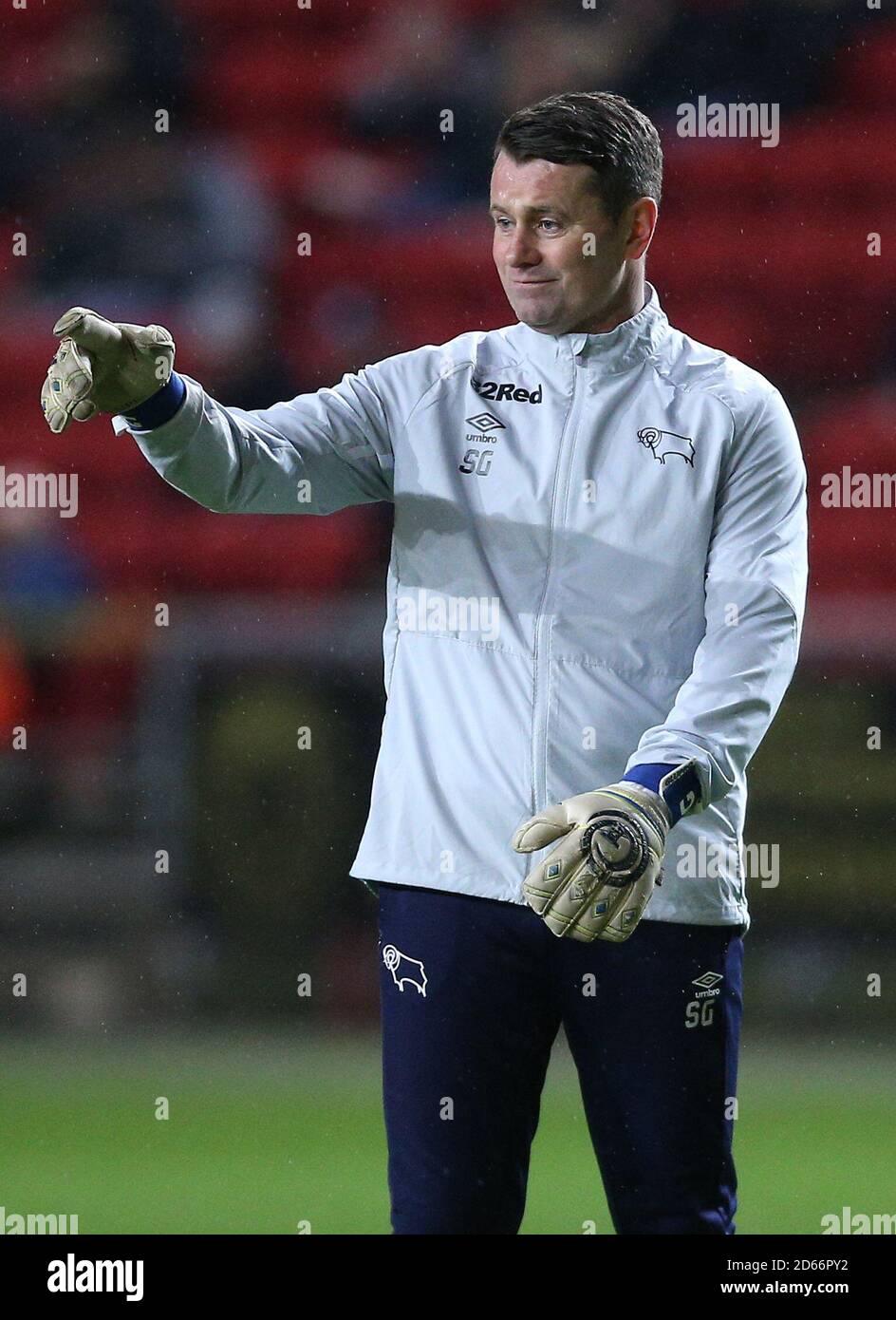 Derby County goalkeeping coach Shay Given Stock Photo - Alamy