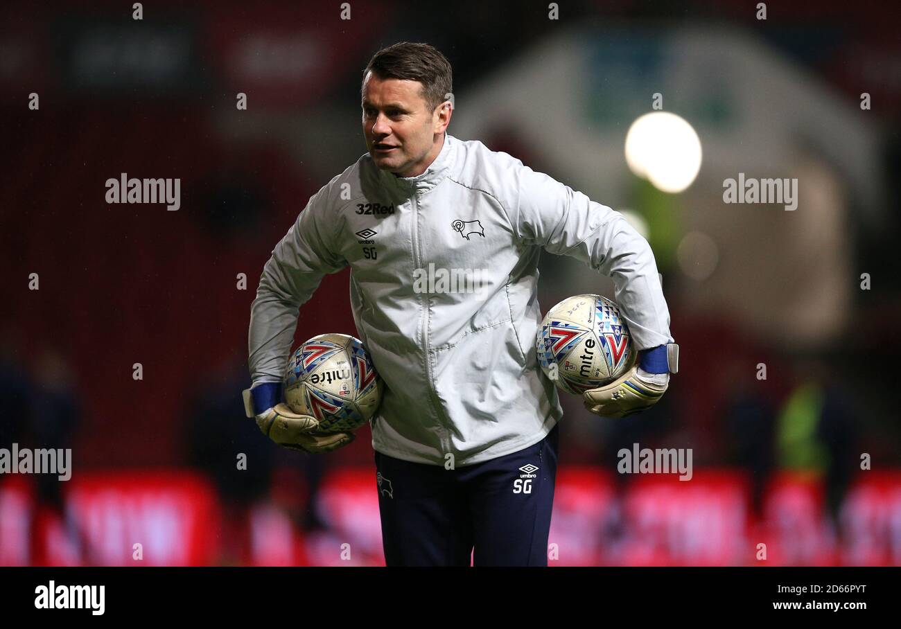 Derby County goalkeeping coach Shay Given Stock Photo - Alamy