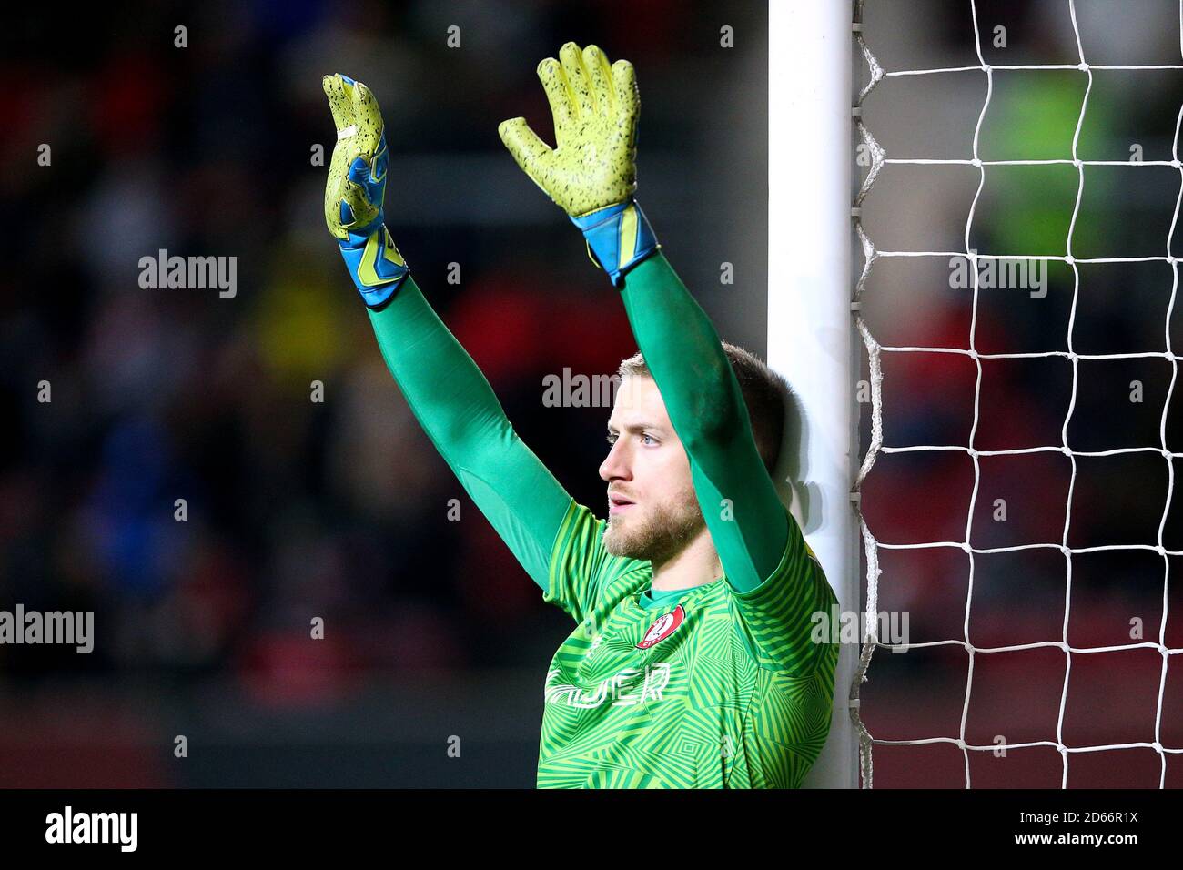 Bristol City goalkeeper Daniel Bentley Stock Photo - Alamy