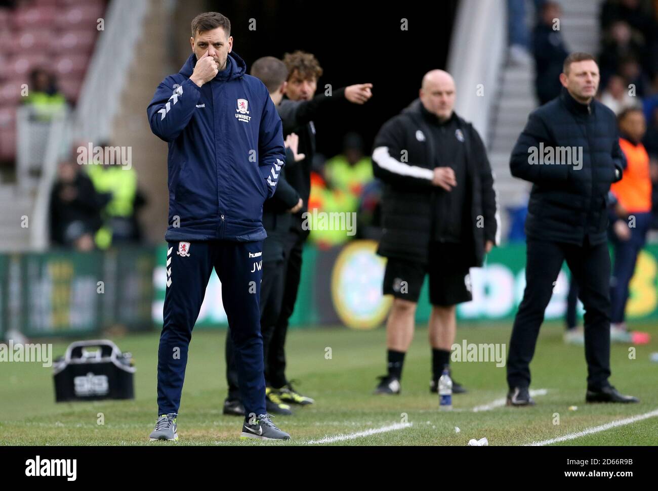 Middlesbrough manager Jonathan Woodgate Stock Photo - Alamy