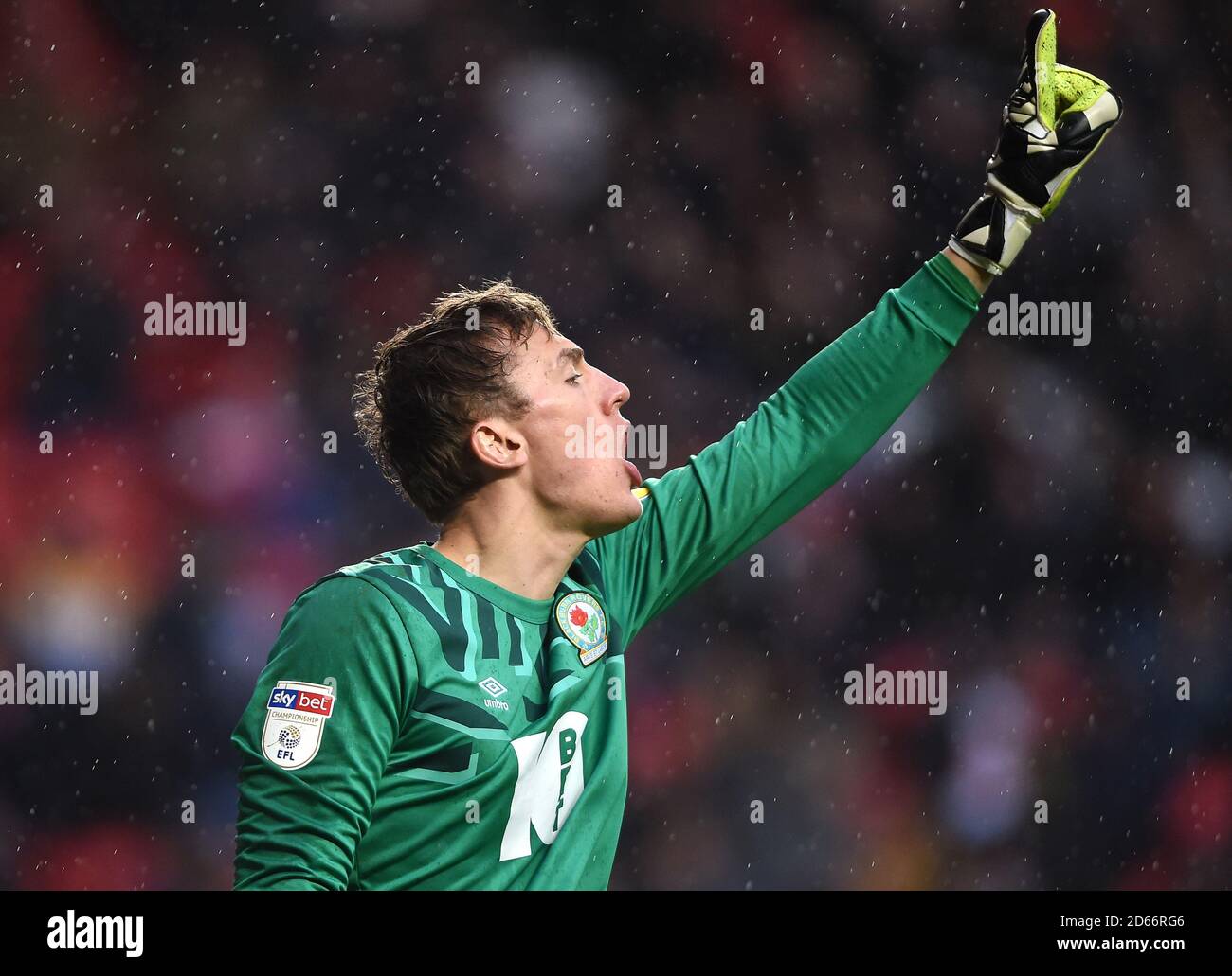 Blackburn Rovers goalkeeper Christian Walton Stock Photo - Alamy
