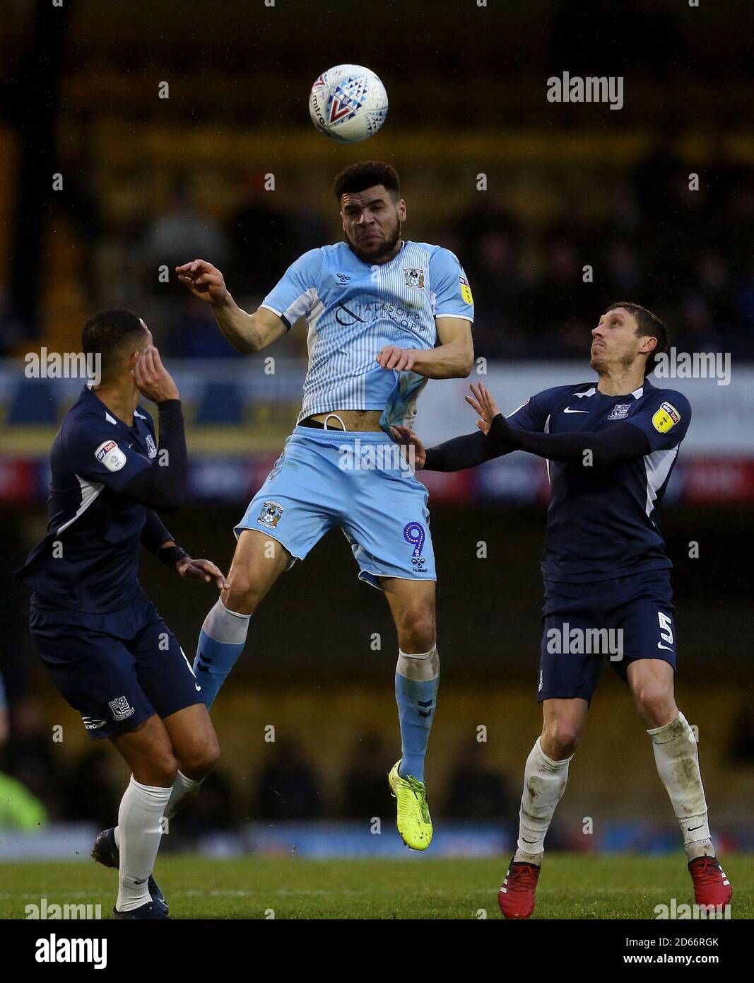 Coventry City's Maxime Biamou in action Stock Photo - Alamy
