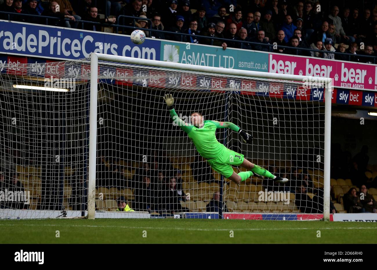 Coventry City's Liam Walsh shot hits the crossbar as Southend United ...
